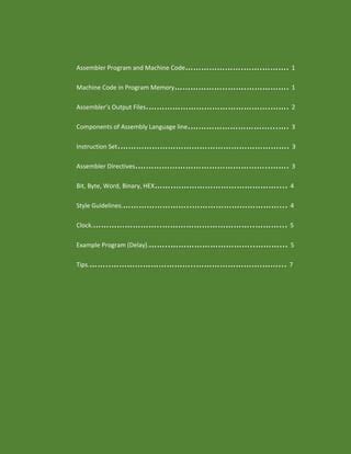 Assembler Programming PDF