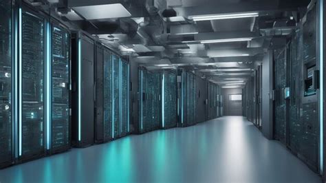 Premium Ai Image Hitech Datacenter Information Technology