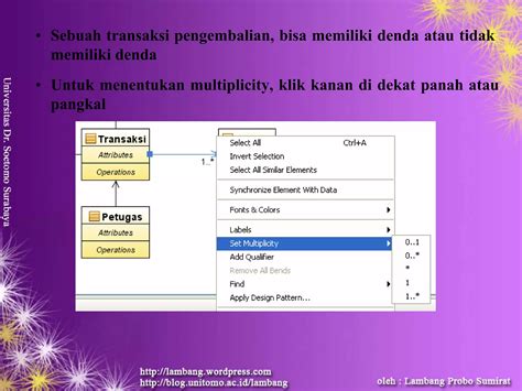 04 class diagram uml netbeans ppt