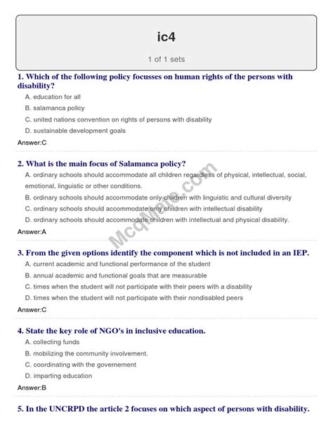 ic4 set 1 download free pdf disability inclusion education