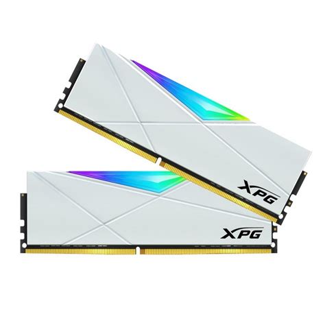 Jual Adata Ddr4 Xpg Spectrix D50 White Version Pc25600 16gb 2x8gb Rgb Shopee Indonesia