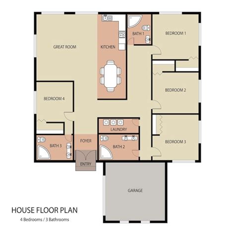 2bhk House Plan Vectors And Illustrations For Free Download Freepik