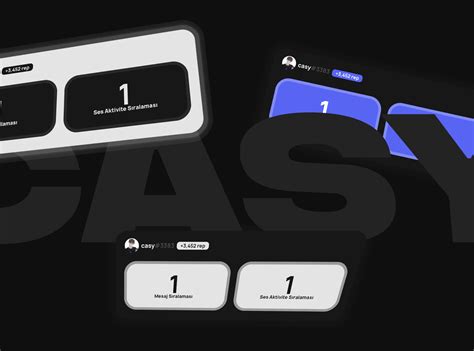 Discord Rank Card Design By Casy On Dribbble