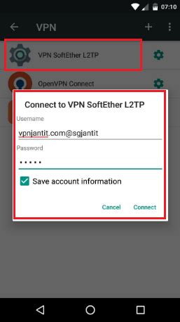 How To Use L TP IPSec SoftEther On Android VPN JANTIT