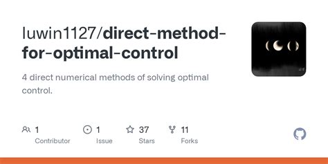 Github Luwin1127direct Method For Optimal Control 4 Direct