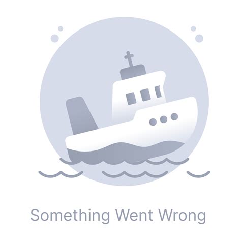 Something Went Wrong A Flat Conceptual Icon With Download Facility 14814291 Vector Art At Vecteezy