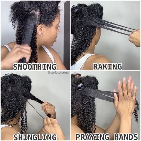 Praying Hands Method Smooth Curls And Less Frizz In Minutes