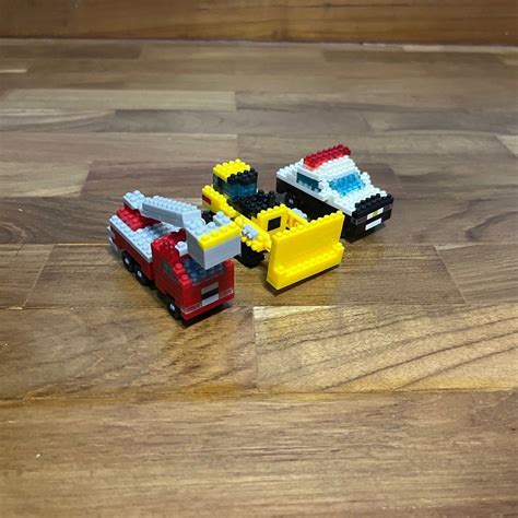 Daiso Mini Blocks Vehicles Hobbies And Toys Toys And Games On Carousell