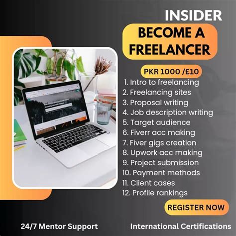 Become A Freelancer Online Course International Certification