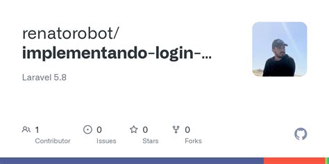 Github Renatorobotimplementando Login Laravel Laravel 58