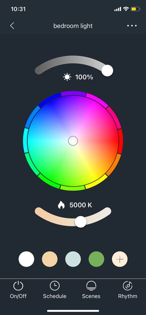 How To Change The Lights Color