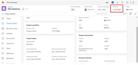 Set A Custom Condition As The Default For Projects Adobe Workfront