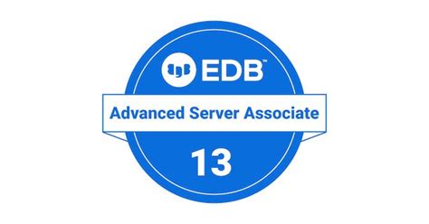 Edb Postgres Essentials V13 Certification Was Issued By Edb To