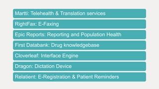 EHR Implementation PPT Pptx