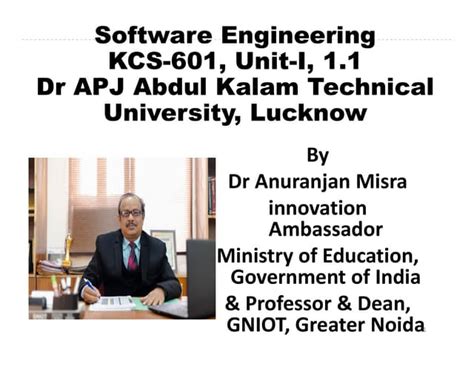 Unit 1 Introduction To Software Engineeringppt
