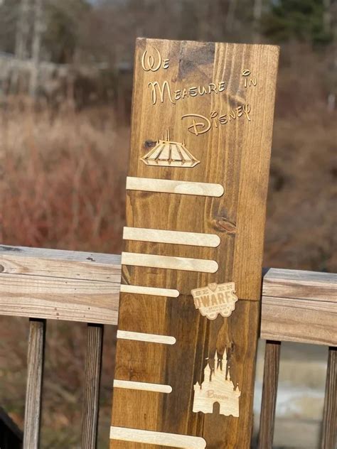 Keep Track Of Your Ride Heights With This We Measure In Disney