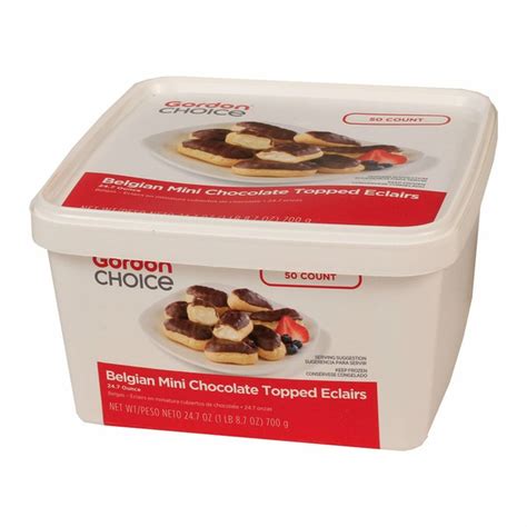 Gordon Choice Belgian Mini Chocolate Topped Eclairs 420 G Delivery Or Pickup Near Me Instacart