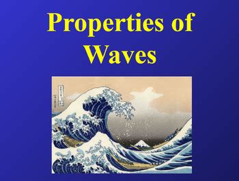 Properties Of Waves Middle Babe Physics NGSS MYP Science Wave