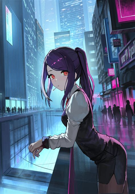 Jill Stingray Va 11 Hall A Drawn By Vertigris Danbooru