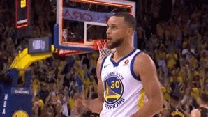 Animated Steph Curry High Five 