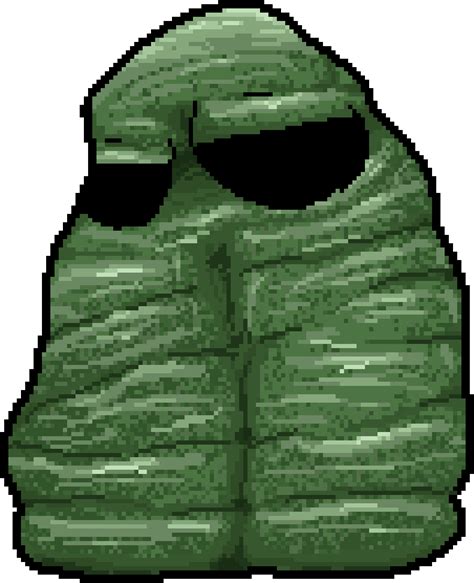 Green Blob R Pixelart