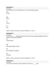 Wk1 Quiz Netw240 Docx Question 1 4 4 Pts TCO 1 Which One Of The
