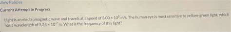 solved urrent attempt in progress light is an