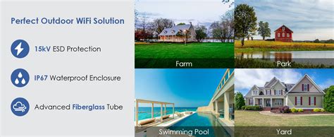 Wavlink Wifi Ax M Dual Band G Ghz Booster High Power Long Range Outdoor Weatherproof