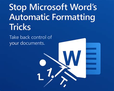 Stop Automatic Formatting In Word Easily Today Office Watch