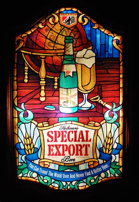 Stained Glass Whiskey Signs