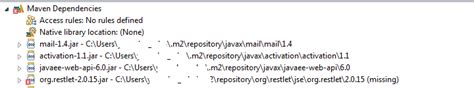 Eclipse Maven Fixing Broken Dependencies Stack Overflow