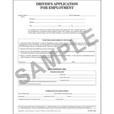 Cdl Driver Application Template