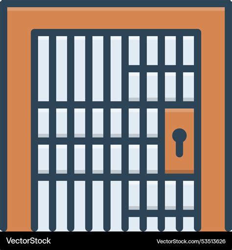 Jail Royalty Free Vector Image Vectorstock