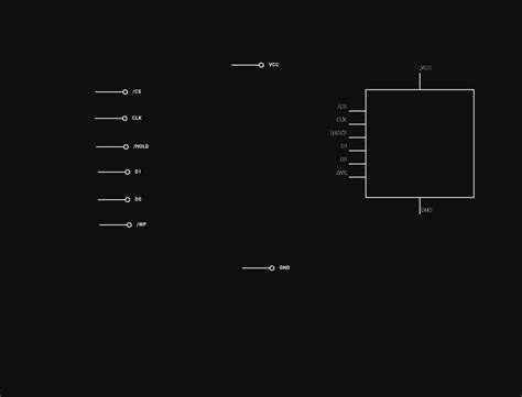 Schematic Symbol For Esp8266e Spi Flash · Flux