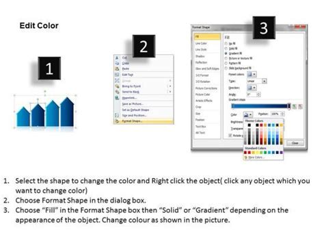 Sales Diagram Parallel Process 4 Step Consulting Diagram