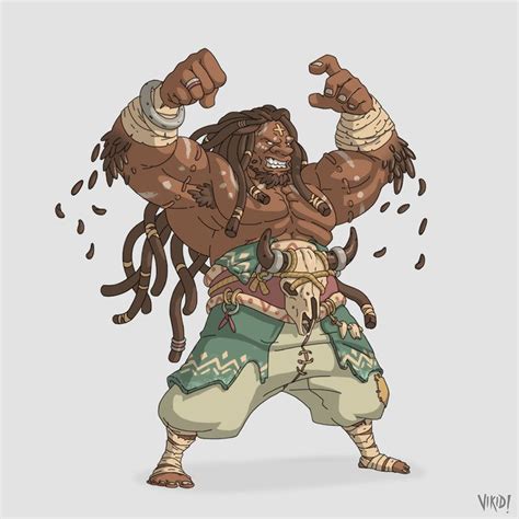 Artstation Brawler Vikas Pundir Character Art Character Inspiration Art Reference Poses