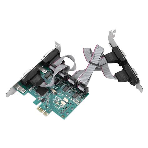 Pci E To Rs Port Serial Port Converter Pci Express Controller Adapter Expansion Card