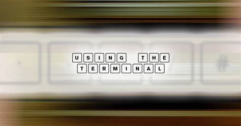 Using The Terminal Linode Docs