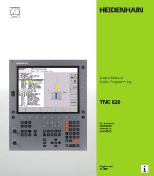 Heidenhain TNC Cycle Programming Manual Pdf CNC Manual