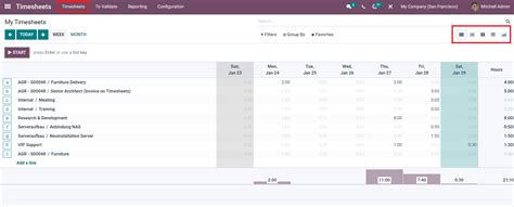 How To Record Time In The Odoo Timesheets Module