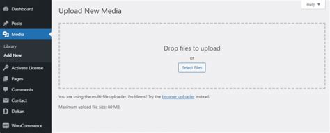 Increase Upload File Size In WordPress Upload Large File In WP Media