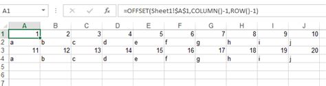 Formulas Problems With Transposition Of Cell Values In Excel Stack Overflow