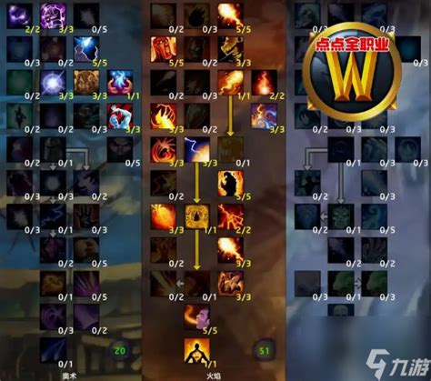魔兽世界火法天赋怎么加点 魔兽世界火法天赋加点推荐推荐魔兽世界九游手机游戏