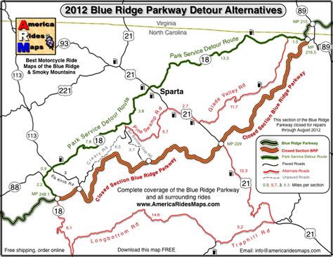 Blue Ridge Parkway Trail Map At Adriana Fishburn Blog