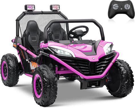 Ottaro Camión De Coche Eléctrico Utv De 24 V 4wd 10 Ah De 2 Plazas Para