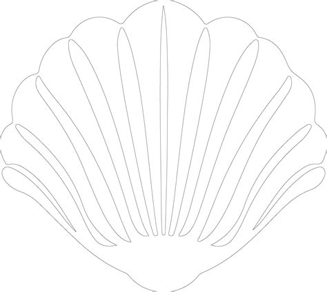 Bivalve Outline Silhouette 38494802 Vector Art At Vecteezy