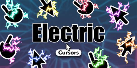 Electric Cursors Collection Sweezy Custom Cursors