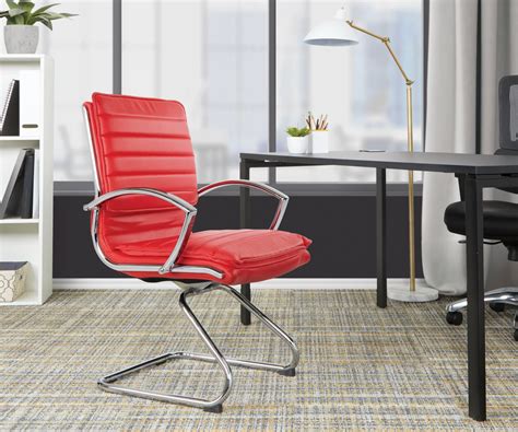 Wooden Office Chairs Without Wheels Honey Joy Leather Upholstered
