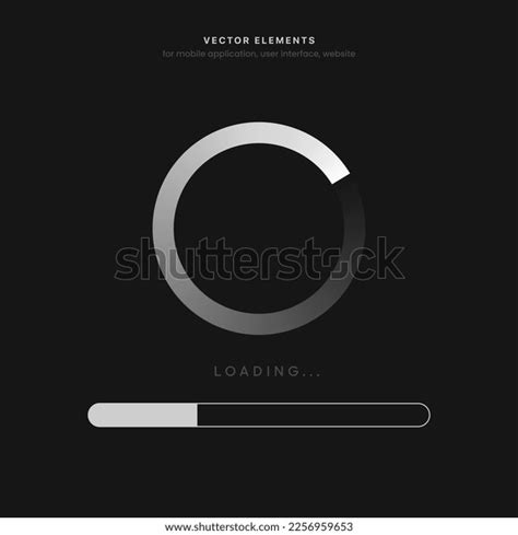 System Wait Screen Loading Software Update Stock Vector Royalty Free Shutterstock