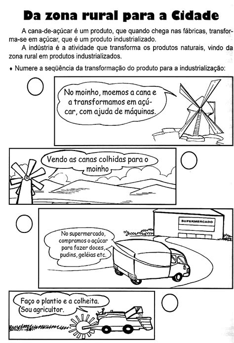 Atividades Sobre O Campo E A Cidade 3 Ano Nazaedu